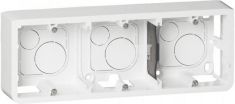 Surface mounting box 6/8 modules surface mount 40mm Mosaic Legrand