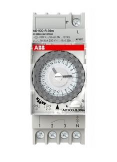 Timer 2CSM222441R1000 daily 230VAC 1~24h DIN rail ABB - VIKIWAT