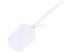 LED diode blue 10mm 330~500mcd 20mA 180° THT - VIKIWAT