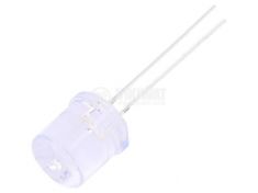 LED diode red 10mm 1120~1560mcd 20mA 100° THT - VIKIWAT
