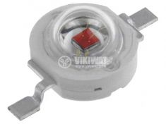 LED diode yellow ф8mm 700mA 140° SMD - VIKIWAT