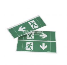 Pictogram sticker emergency light right arrow OVA53129/3 - VIKIWAT