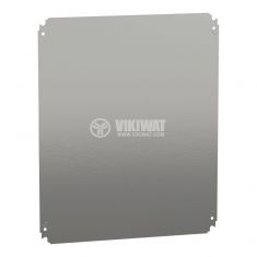Plain mounting plate 600x500mm Schneider Electric NSYMM65