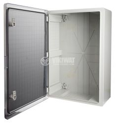 Panel box transparent cover 400x600x200mm PC EUROPLASTIK - VIKIWAT