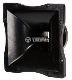 Speaker horn funnel JH5203 black rectangular 260x110x150mm - VIKIWAT