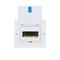 Distribution box 16 modules for surface mounting white 600116N ELMARK