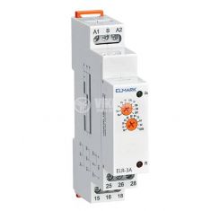 Timer ELR-3A multifunctional 1s~10d 2xNO+2xNC DIN 32A/250VAC - VIKIWAT