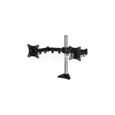 Monitor stand double 34" VESA 75x75 100x100 four-axis rotation
