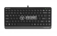 Keyboard A4TECH FK11 USB black - VIKIWAT