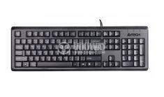 Keyboard A4TECH KR92 USB black - VIKIWAT