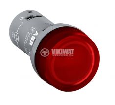 Сигнална лампа LED 240VAC червена ABB CL2-523R - ВИКИВАТ