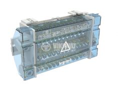 Distribution terminal block 400411 4P 10 modules 160A 400V - VIKIWAT
