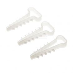 PVC clamp (dowel) for cable 3x4mm2 PN01010003 - VIKIWAT