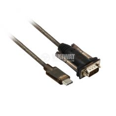 Cable USB-C/M - RS232 9pin/M 1.5m ACT AC6002 - VIKIWAT