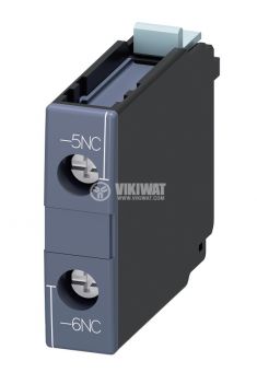 Auxiliary contact block 3RH1921-1CD01 10A/230VAC SPST NC - VIKIWAT