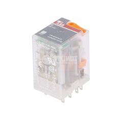 Electromagnetic relay coil 230 VAC 12A DPDT CR-M230AC2L - VIKIWAT