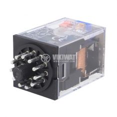 Electromagnetic Relay coil 24VDC 3PDT-3NO3NC 10A250VAC - VIKIWAT