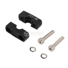 Mounting bracket Y92E-B8 for M8 threaded sensors - VIKIWAT