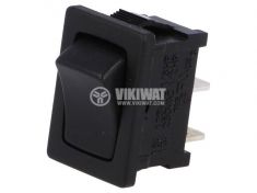 Rocker switch 2-position black SCI ON-OFF - VIKIWAT