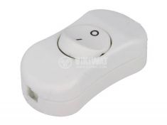 Inline Lamp Switch SCI, R13-901-WW white - VIKIWAT