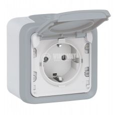 Single power socket surface Plexo Legrand 69733 - VIKIWAT