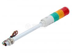 Signal towew three colors 24VDC ST45L-BZ-3-24-RAG QLIGHT - VIKIWAT