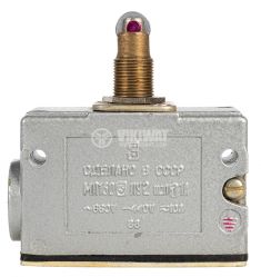 Limit switch МП1303ЛУ2 10A 660VAC pusher with roller