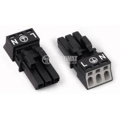 Clutch 3P 250VAC 16A, 890-213 Wago - VIKIWAT