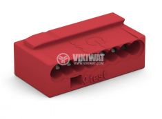 Non-threaded terminal 230V 243-808 Wago - VIKIWAT