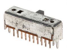 slide switch with 3 pos, DPDT