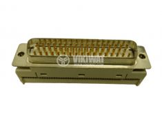 D-Sub connector female panel mount 50 pin - VIKIWAT