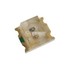 LED diode SMD 3.5x2.8mm red-green transparent housing 90° 900mcd - VIKIWAT