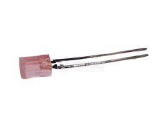 LED Diode red 3x3x6mm, 150~200mcd 20mA 1.5V THT - VIKIWAT