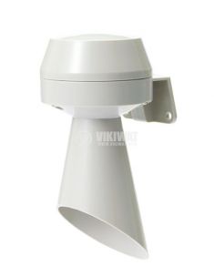 Сирена S60ADH-220, 95dB, 220VAC, ABS, IP54 - ВИКИВАТ