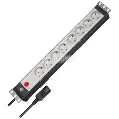 8-way Power Strip for 19'' rack system 1156057128 3m Premium-Line - VIKIWAT