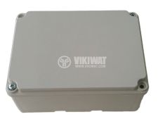 Universal plastic box 70x70x40mm ABS FAR KABLO - VIKIWAT