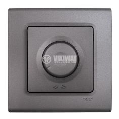 Electric switch dimmer 400W for built-in grey Linnera life Viko by ...