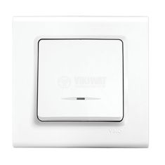 Electric switch two-way illuminated white Linnera S Viko by Panasonic ...