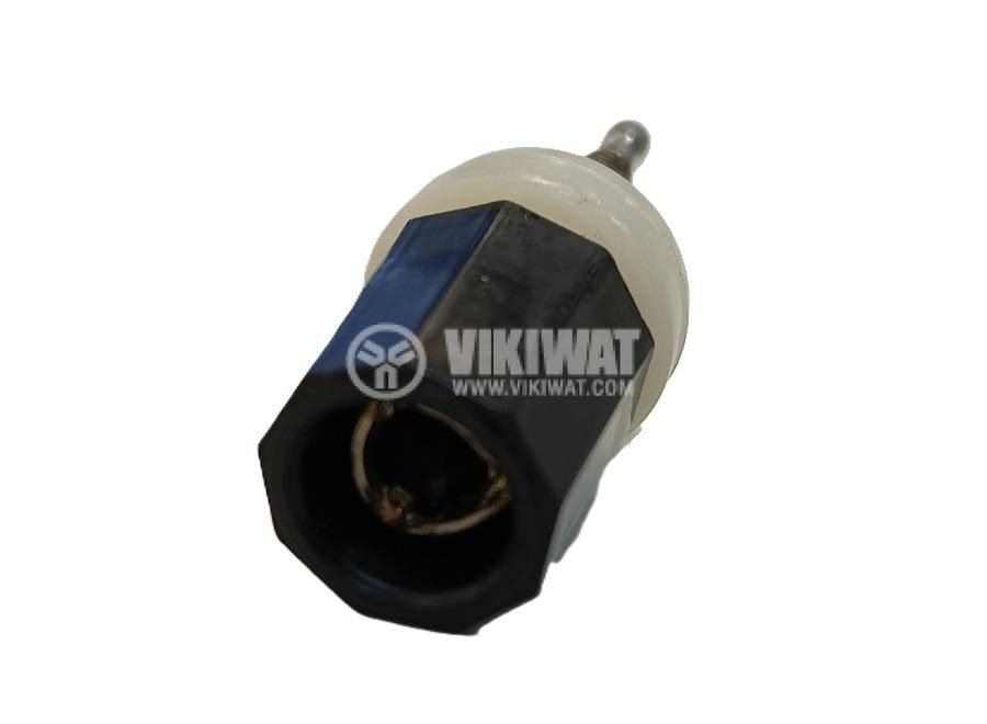 Terminal output banana socket plug 23К1-ЧВ, 30А 4mm - VIKIWAT