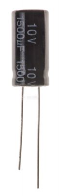Electrolytic Capacitor 1500uF 10V Ф10x20mm