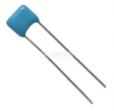 Ceramic Capacitor 820pF 63V 4x2x2.5mm THT -20
