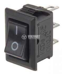 Rocker Switch 2-position ON-ON 3A 250VAC vikiwat.com