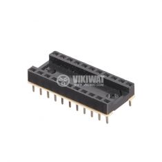 DIP socket 22pin 2.54mm rack for integrated circuits
