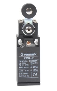 Краен изключвател модел XCK-P118 NONC 250V 10A 4A ролка