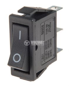 Rocker Switch 2-position ON-ON 20A 250VAC vikiwat.com