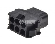 AMP connector 6 pin male-Vikiwat
