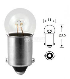 Auto Filament Bulb 12V 1.5W BA9S