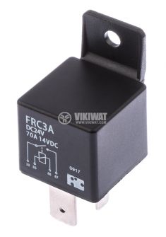 Electromagnetic relay FRC3A-DC24 24V 70A 320Ohm vikiwat