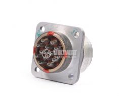 Military connector 12 pins male aluminum vikiwat.com