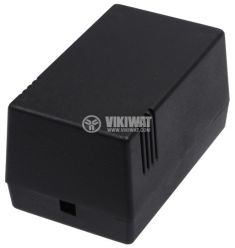 Enclosure box Z-16 ABS 114x70x63 black -Vikiwat